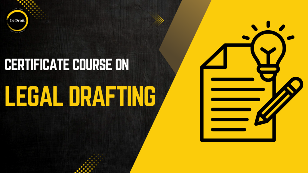 Legal Drafting - LeDroit India